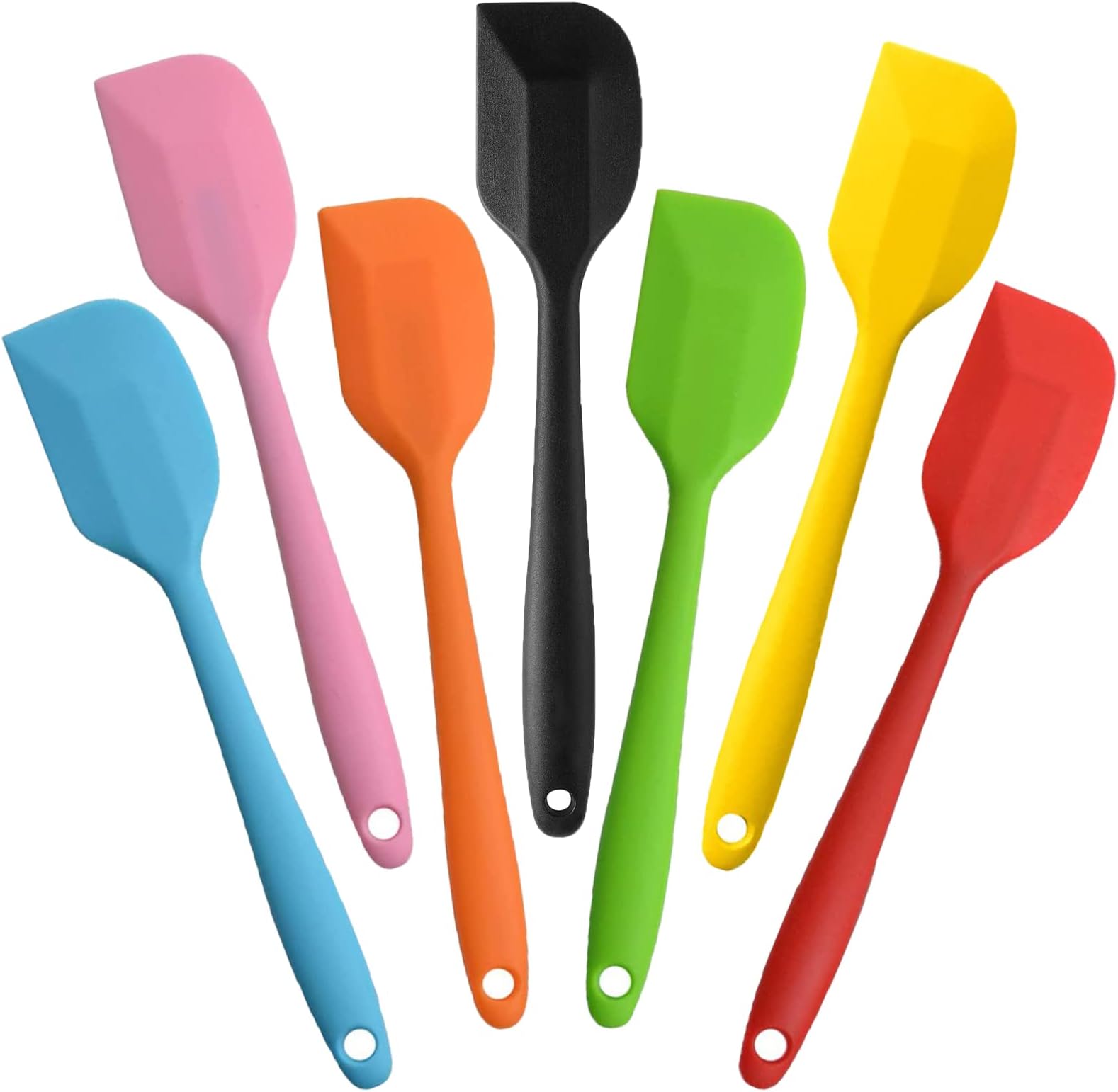 Amazon.com: Silicone Spatulas, 11 inch Rubber Spatula Heat Resistant ...