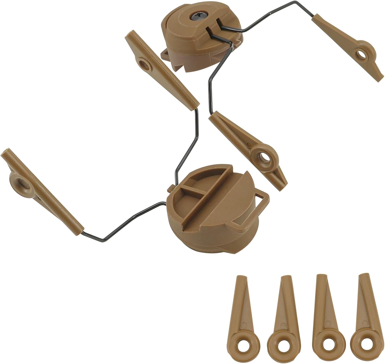 New ARC Rail Adapters Accessories for Walker Electronic EarMuffs,1Pair ...