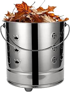 Amazon.com : Trash Burning Containers, Burn Cage, with Lid and Three ...