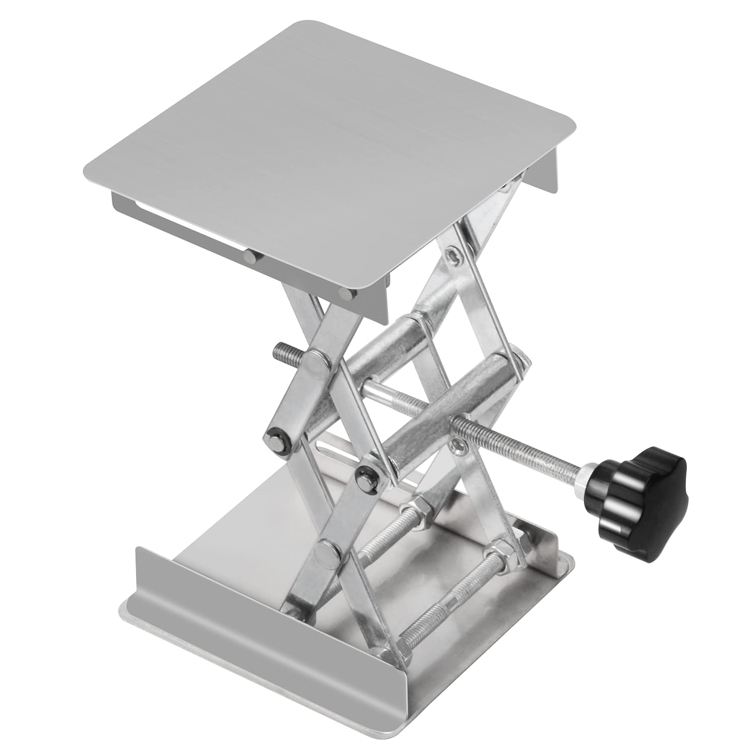 Amazon.com: FunChem Lab Scissors Jack, Stainless Steel Lab Jack ...