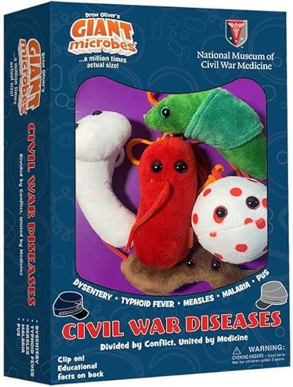 Amazon.com: GIANTmicrobes Civil War Themed Gift Box – Learn About ...