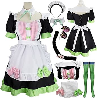 Amazon.com: Lmetsky Kanroji Mitsuri Maid Kimono Kanroji Mitsuri Costume ...