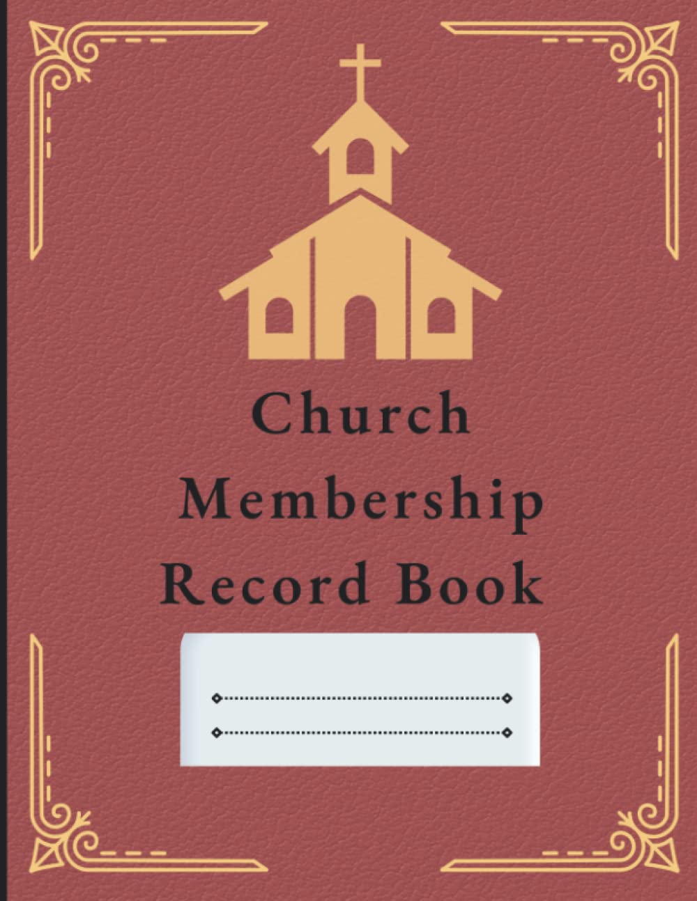 Church Membership Record Book: Simple book for church secretaries: Hope ...