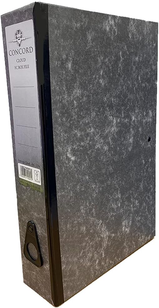 Concord Centurion Box File Foolcap Marble (Pack of 10) : Amazon.co.uk ...