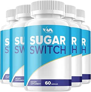 Amazon.com: (5 Pack) Sugar Switch Supplement, SugarSwitch Capsule ...