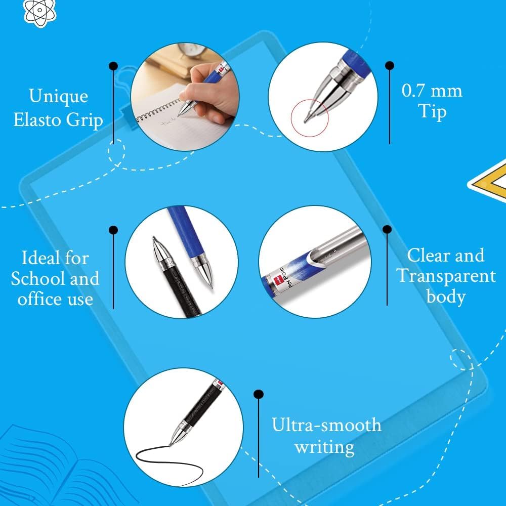 Cello Pinpoint Ballpoint Pens