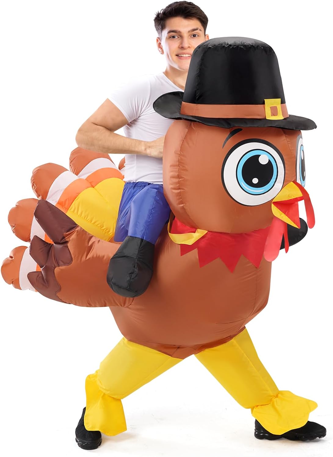 Amazon.com: Stegosaurus Inflatable Turkey Costume for Adult ...