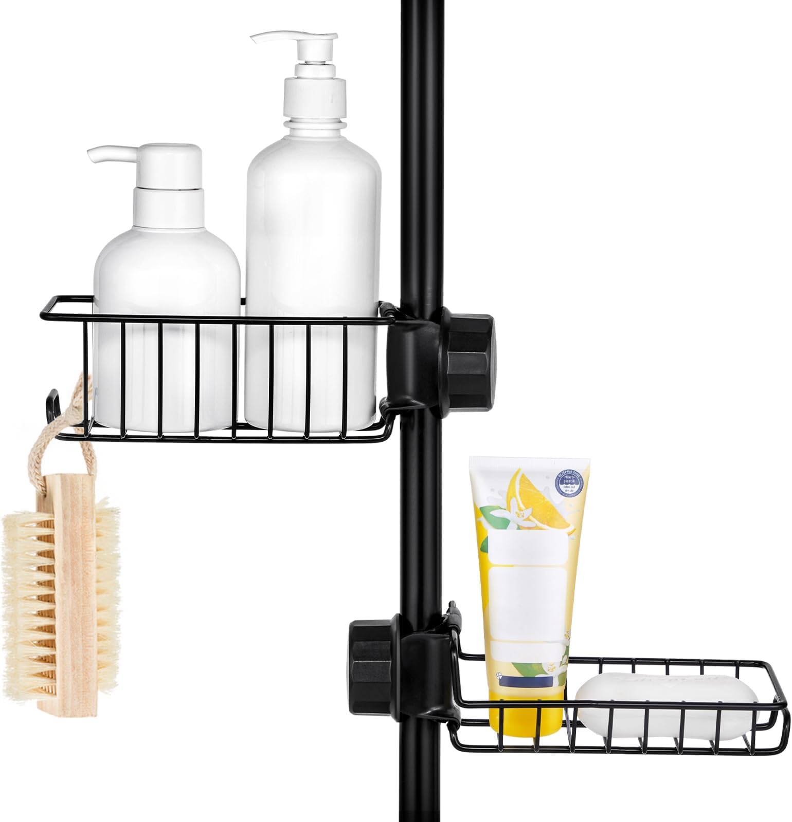 Amazon.com: Faucet Shower Rod Assembled Kitchen Washing Sponge Holder ...