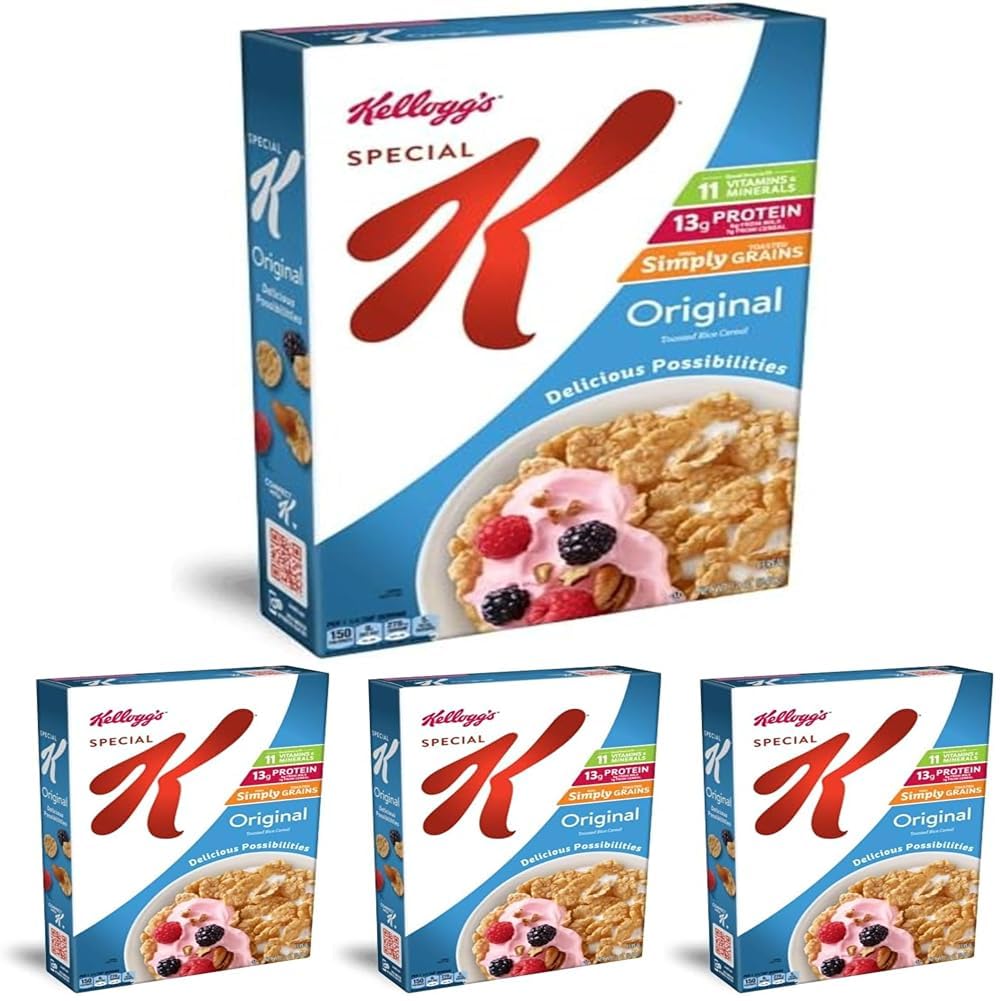 Kellogg's Special K Original Breakfast Cereal 750g (Pack of 4) : Amazon ...