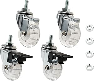 Amazon.com: GXBPY Screw Threaded Stem Casters Office Chair Caster Wheel ...