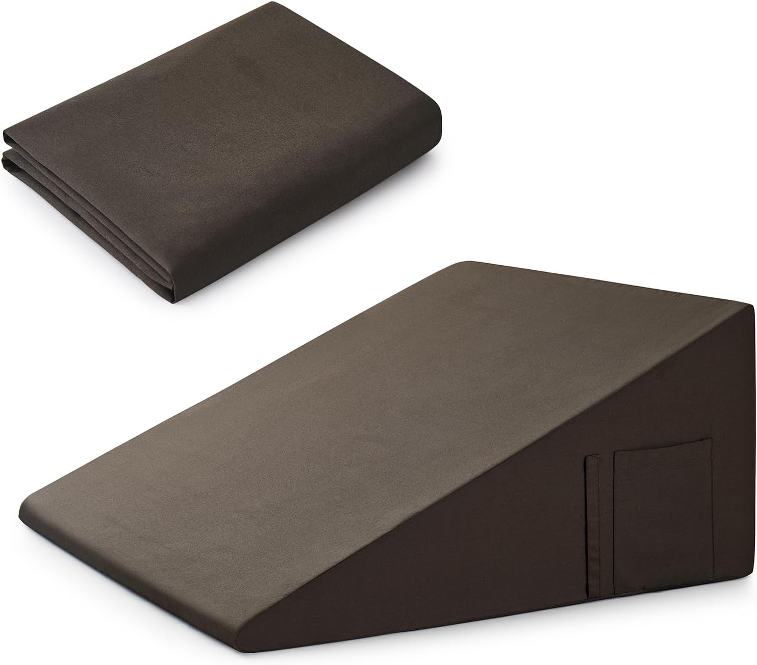 Amazon.com: Yvrcen Cotton Wedge Pillow Cover for 24" x 24" x 7.5" Wedge ...