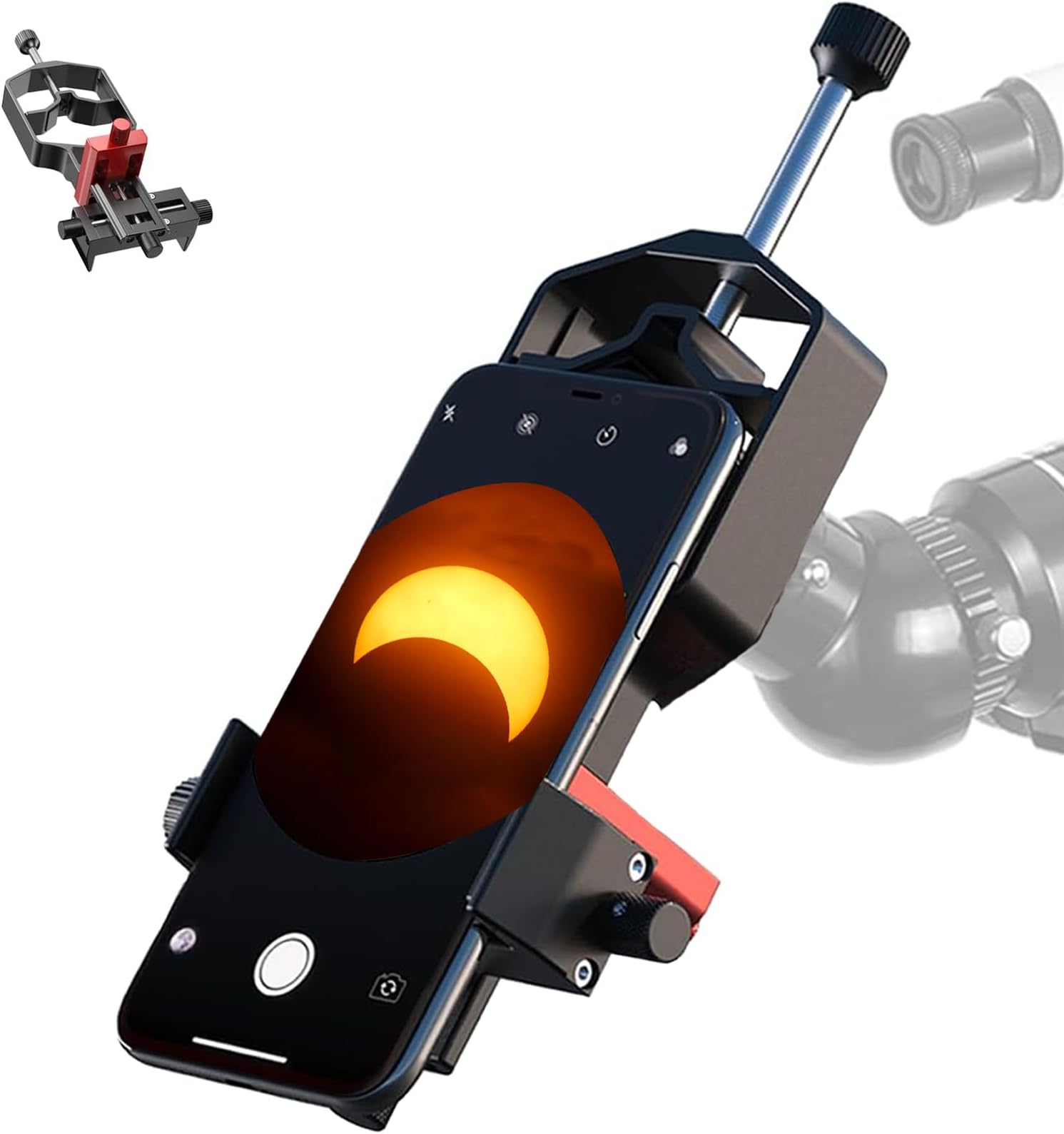 Amazon.com : Telescope Eyepiece Mount, Add Smartphone Screen to ...