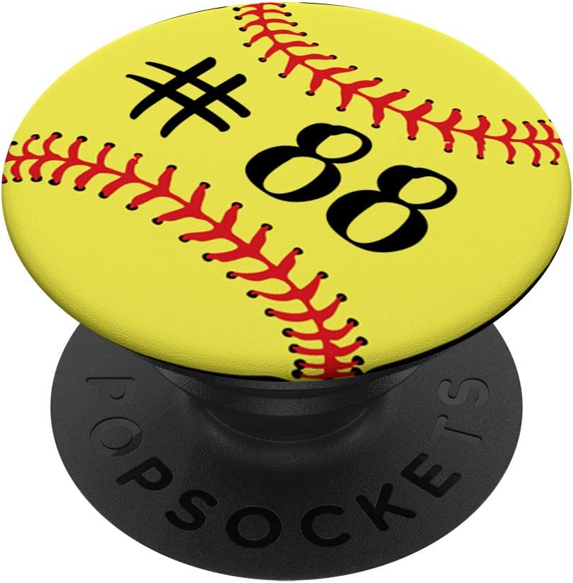 Amazon.com: Softball Player #88 Back Jersey No 88 Gadget Sport Gift ...