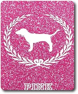 brite mat mouse pad Pink Dog Chevrons PC Custom Mouse Pads / Mouse Mats ...