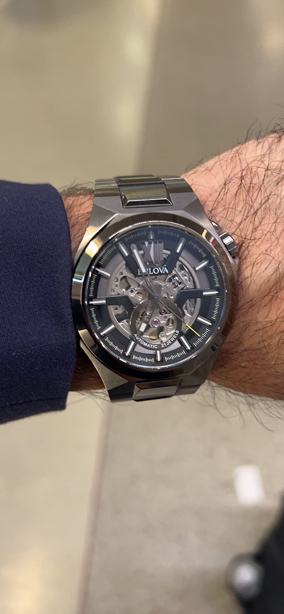 $30/mo - Finance Bulova Men's Classic Maquina Automatic Open Aperture ...