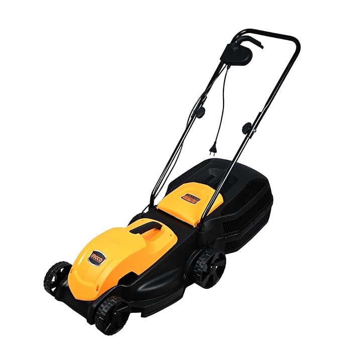 INGCO LM385 Electric Lawn Mower 1600W Corded Grass Trimmer 45L Capacity ...