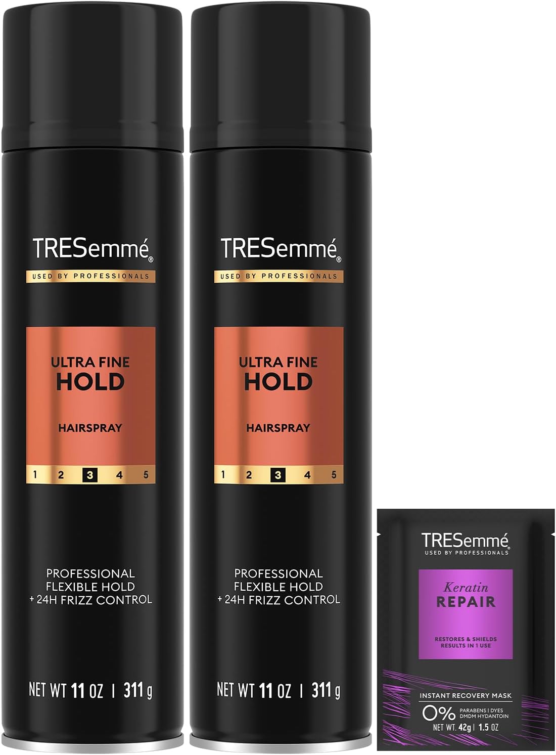 Amazon.com : TRESemmé, Extra Hold Hairspray, 14.6 Oz (Pack of 2 ...