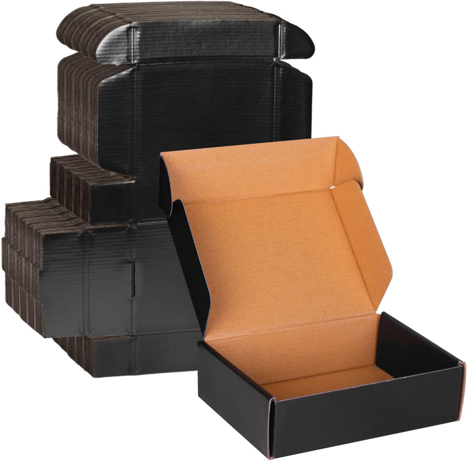 Amazon.com: Mensch 5 Pack 8.9’’ x 8.9’’ x 4.9’’ Shipping Cardboard Box ...