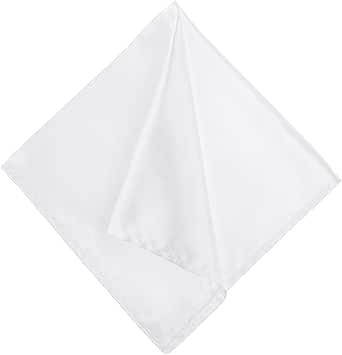 Amazon.com: Men's Pocket Square Satin Pocket Square for Men Solid Color ...