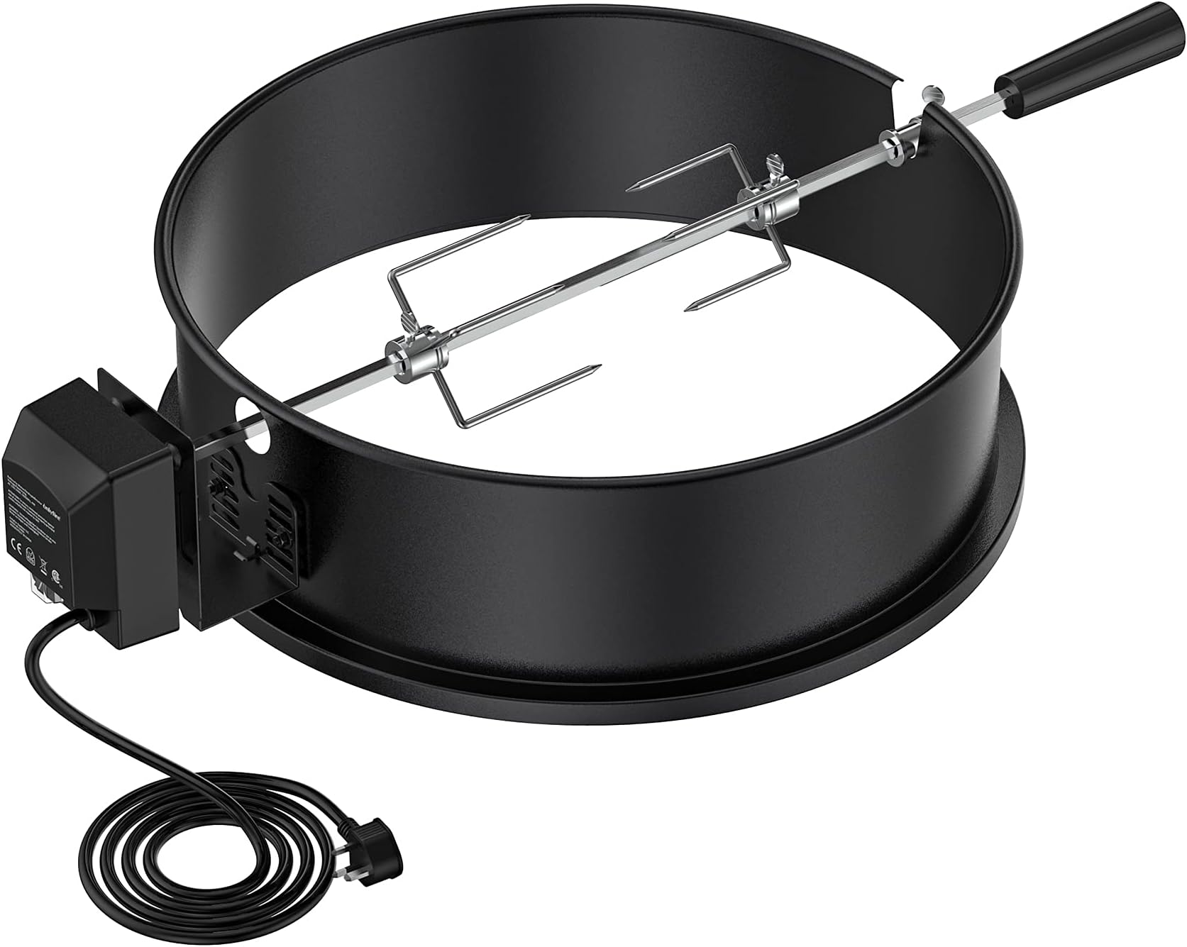 onlyfire BRK-6009 BBQ Rotisserie Ring Kit Fits Weber 47CM Charcoal ...