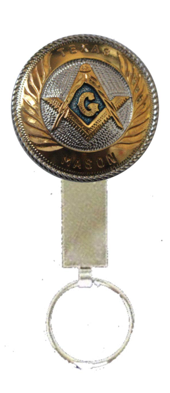 Buy Large Texas Mason Out of The Pocket Key Holder 1 3/4 Inch Diameter ...
