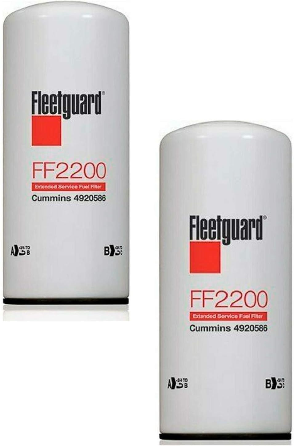 Amazon.com: Fleetguard FF5825NN Fuel Filter (2 Pack) : Automotive