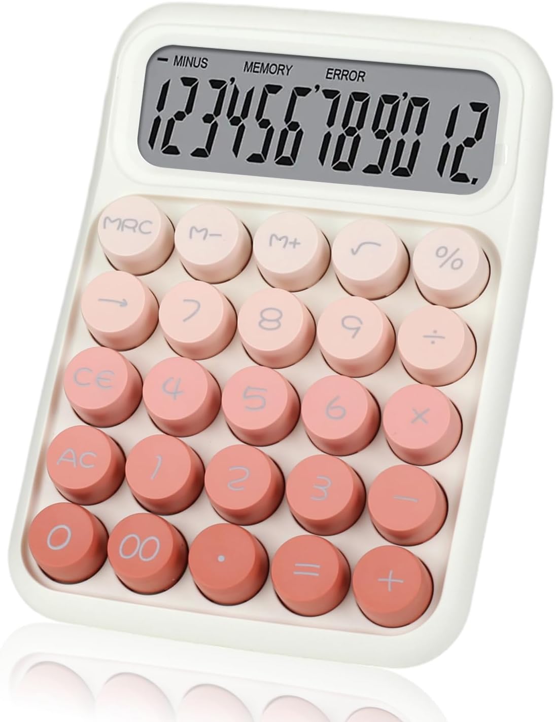 Amazon.com : Calculator, Desk Calculators, Cute Pink Calculator, 12 ...