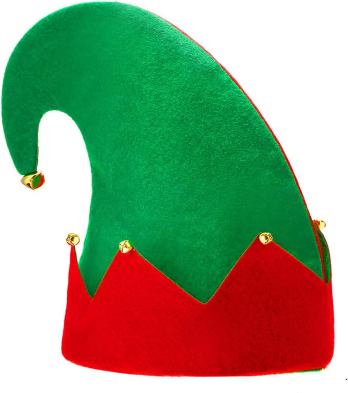 Amazon.com: Ankelesz Christmas Elf Felt Hat Santa Elf Hats for Kids ...