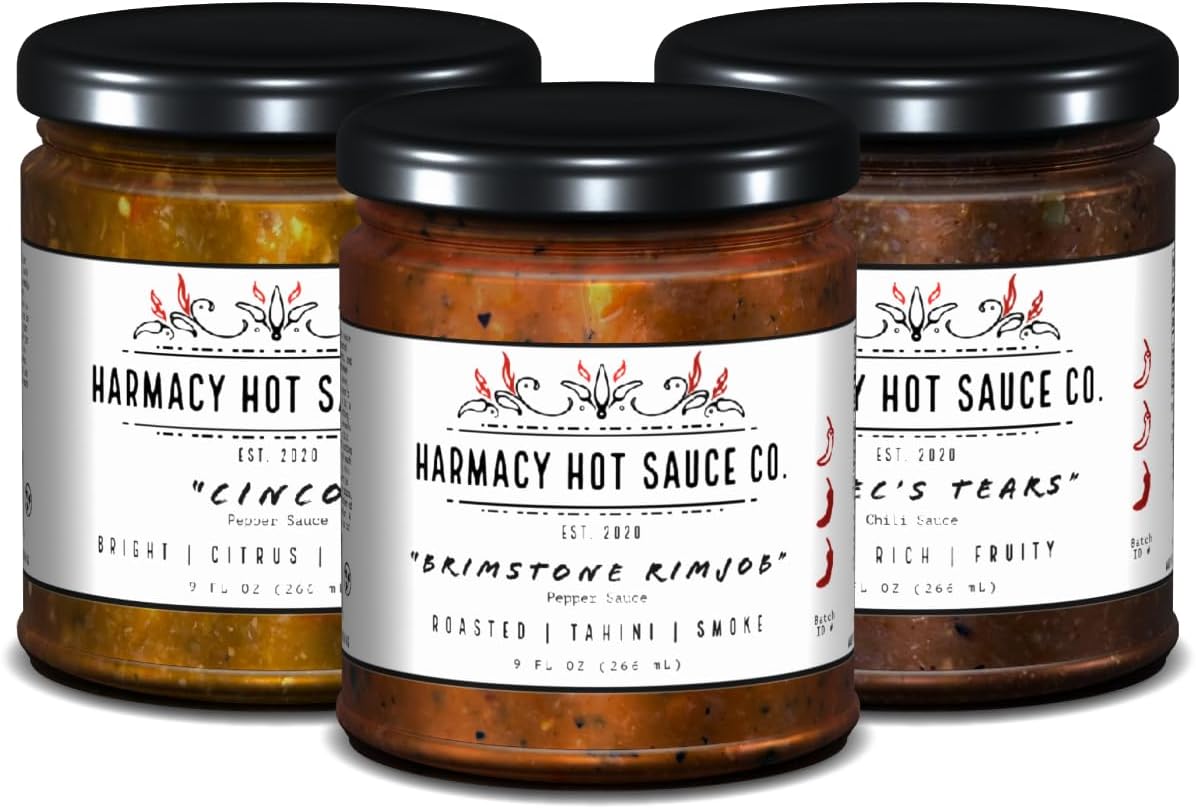 Amazon.com: Multi Award-Winning Gourmet Hot Sauce Gift Set Best Sellers ...