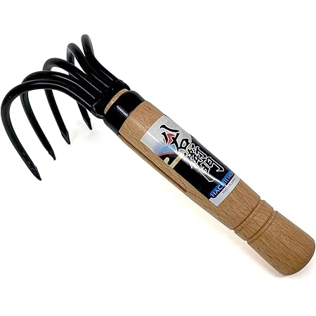 Amazon.com : Garden Guru Hand Rake Cultivator Claw Soil Tiller ...