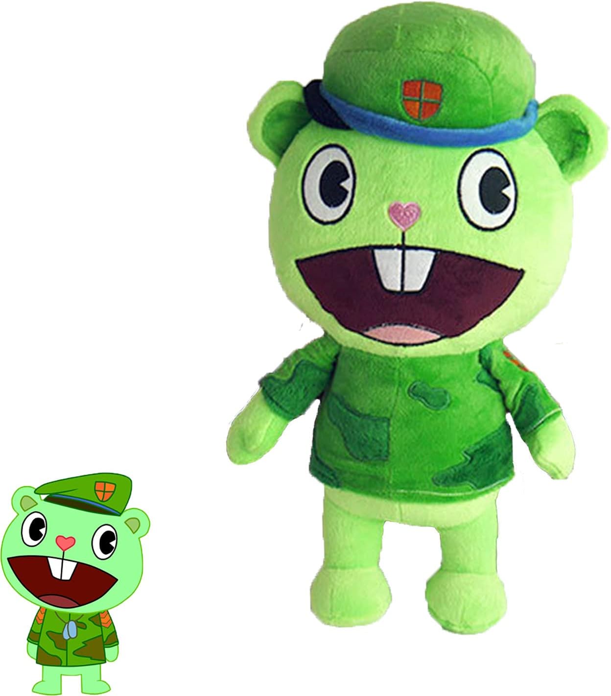 HTF Plush Toys Happy Tree Friends Nutty Flippy Flaky Giggles Cuddles ...