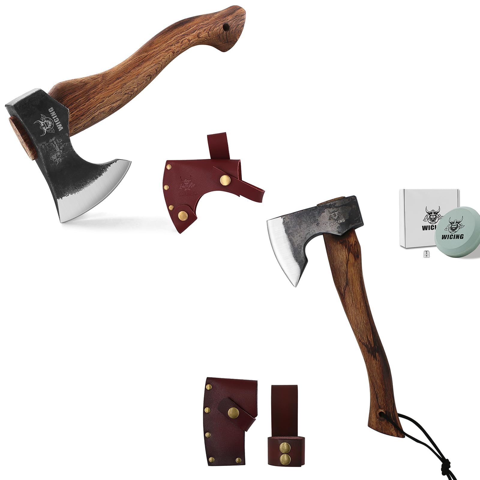 Amazon.com : WICING Hatchet, Camping Axes and Hatchets 1065 Carbon ...