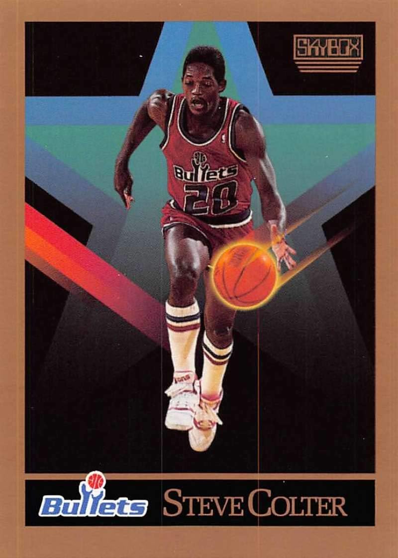 Amazon.com: Basketball NBA 1990-91 SkyBox #286 Steve Colter #286 NM SP ...