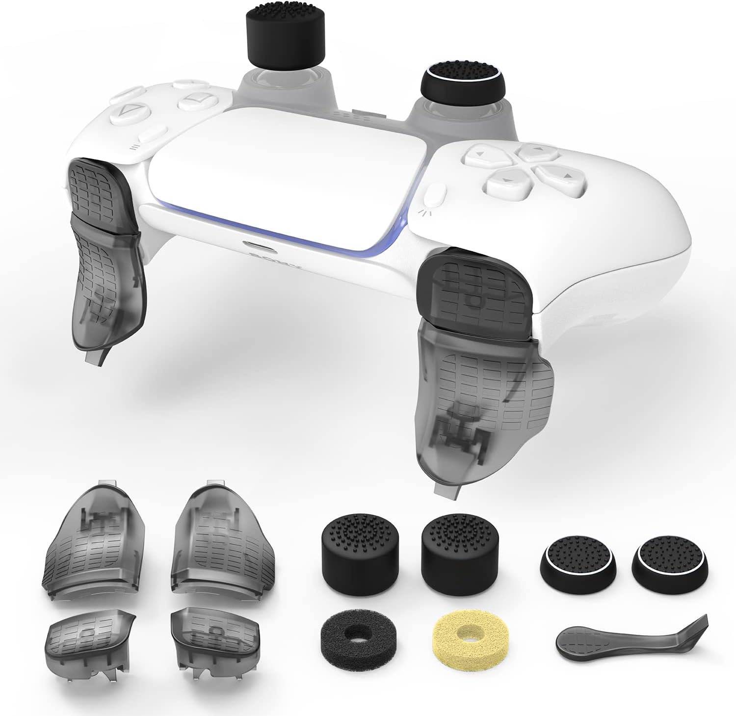 Amazon.com: Fosmon Pro Trigger Extender and Thumb Grip Covers ...