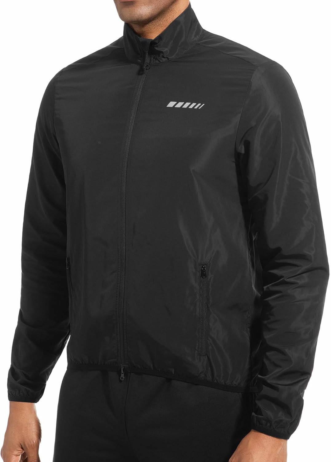 Amazon.com : qualidyne Men’s Lightweight Cycling Jacket, Windproof ...