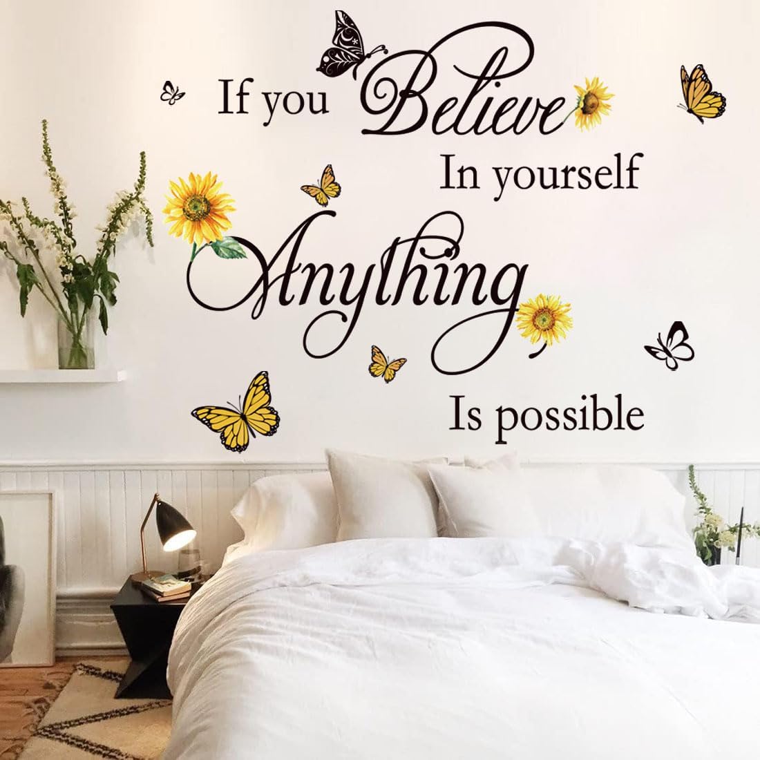 Amazon.com: Inspirational Quotes If You Believe in Yourself Anything is ...