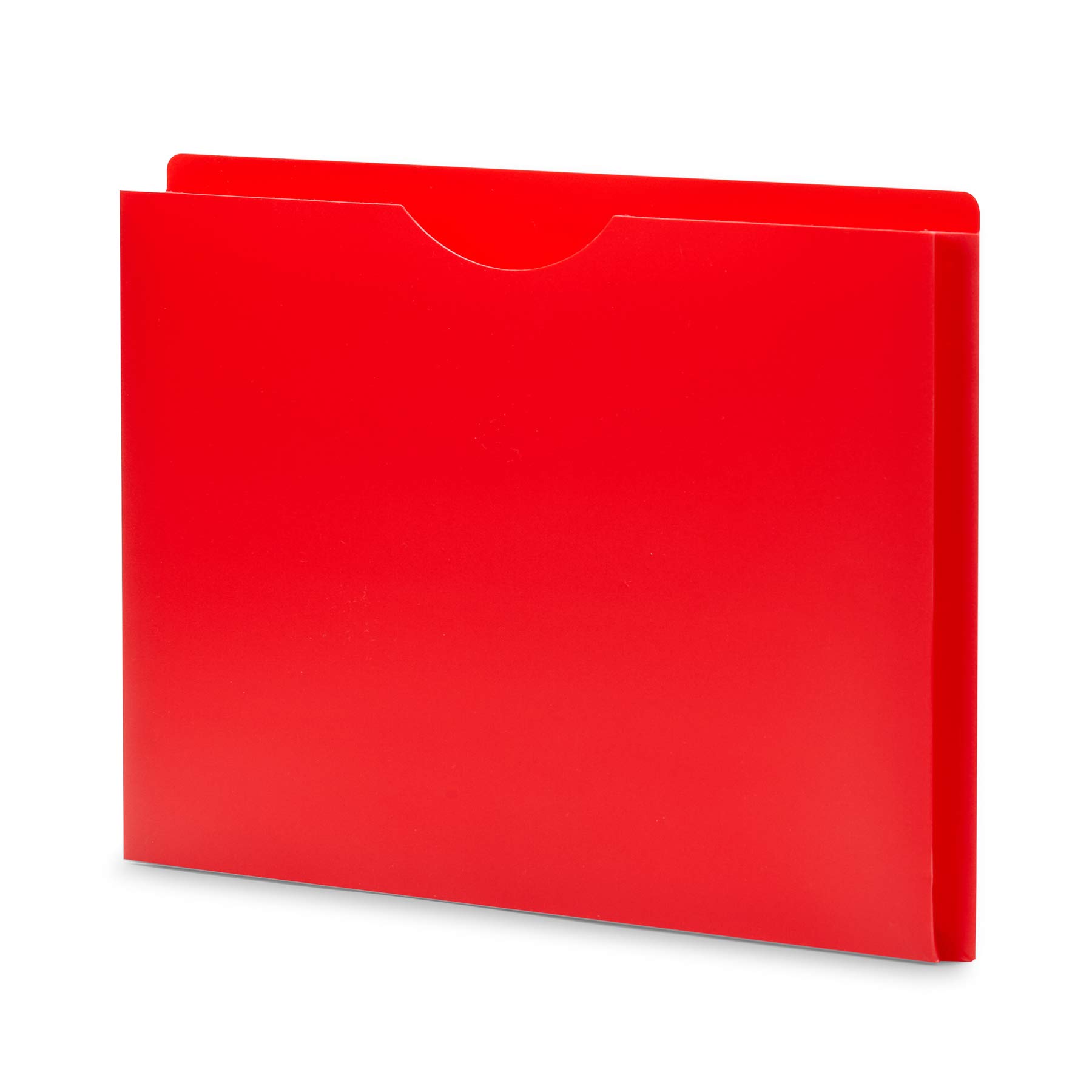 Blue Summit Supplies Poly File Jackets, Letter Size, Straight Cut Tab ...