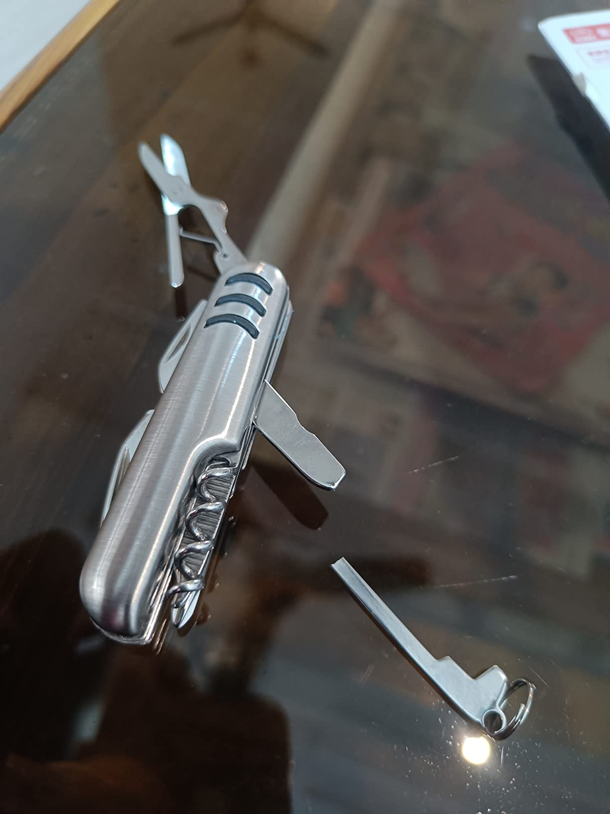 WESTONWINGS Multi Function Pocket Tools Chest Knife Stainless Steel ...