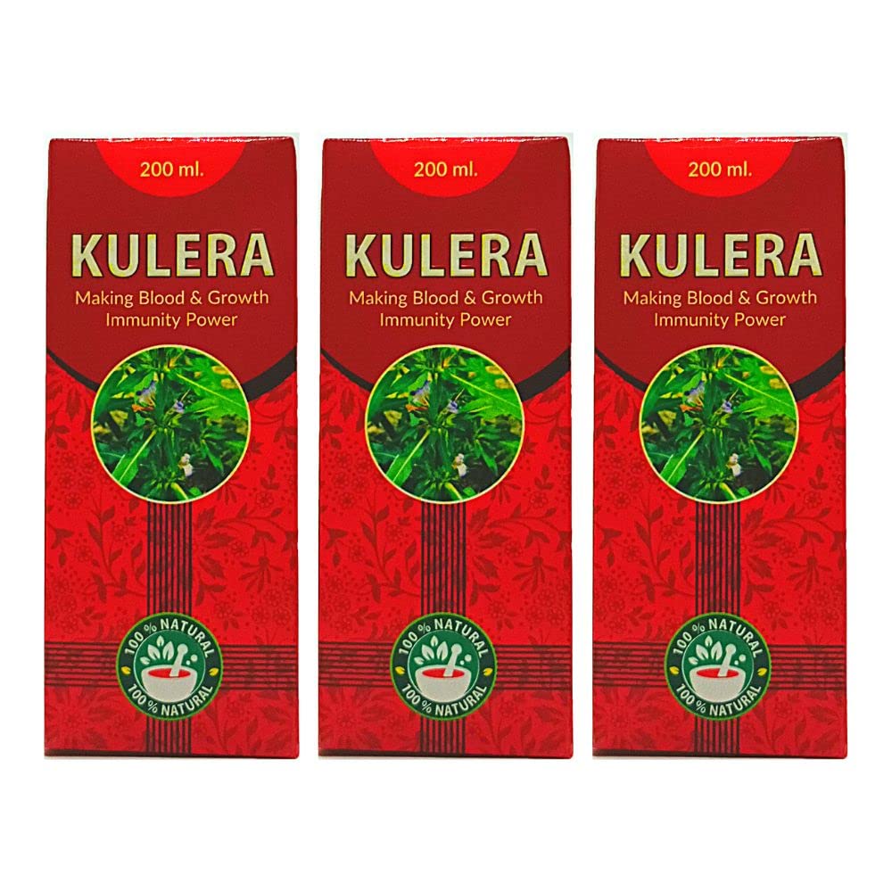 Buy Buy order Ayurvedic Kulera Syrup for blood cell.(PACK OF 3) Online at Low Prices in India ...