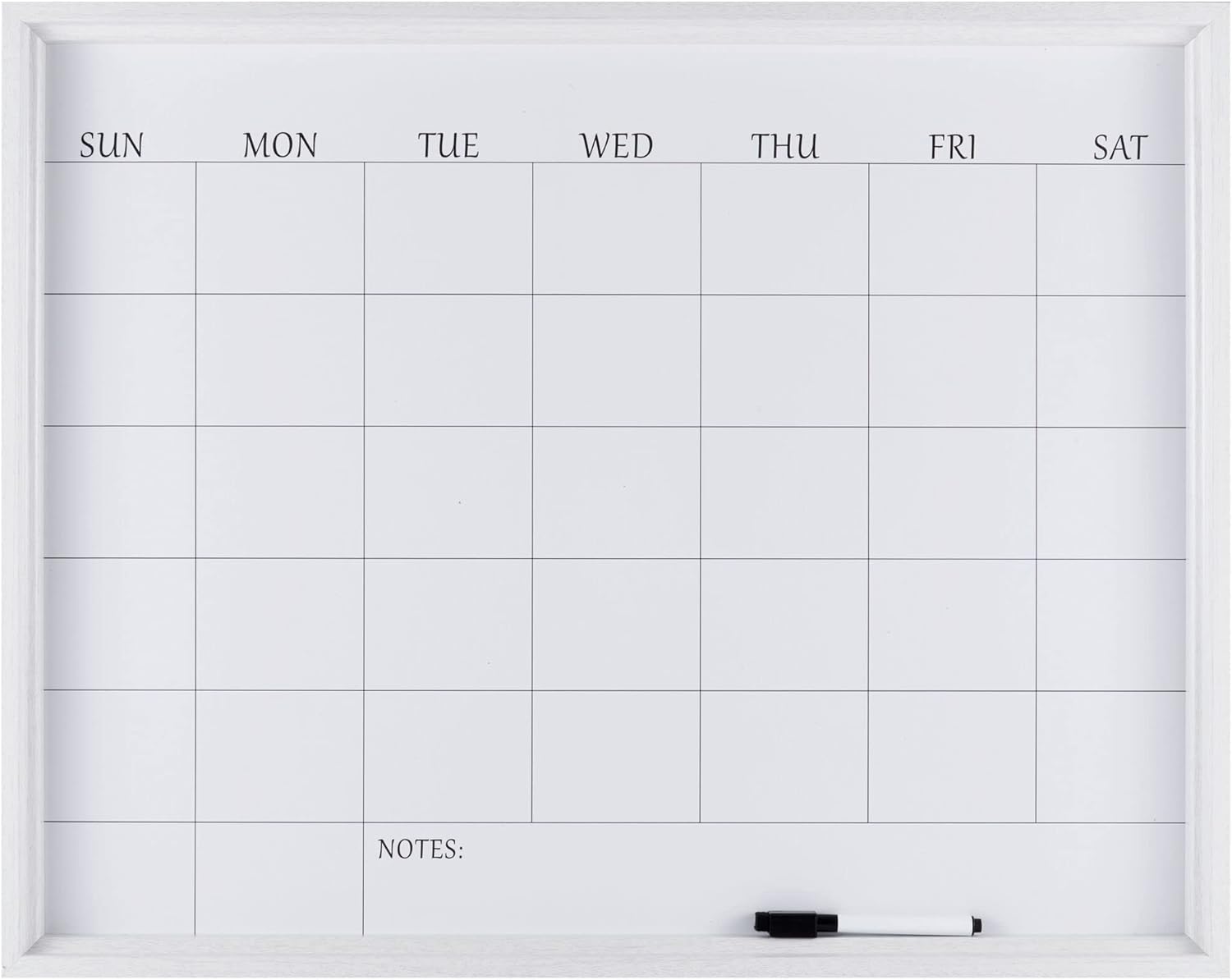 Amazon.com: Towle Living Calendar White Board with Dry Erase Pen for ...