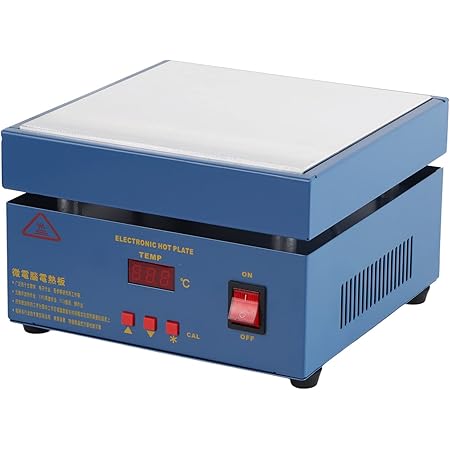Soldering Hot Plate, 850W LED Microcomputer 200X200mm Electric Hot ...