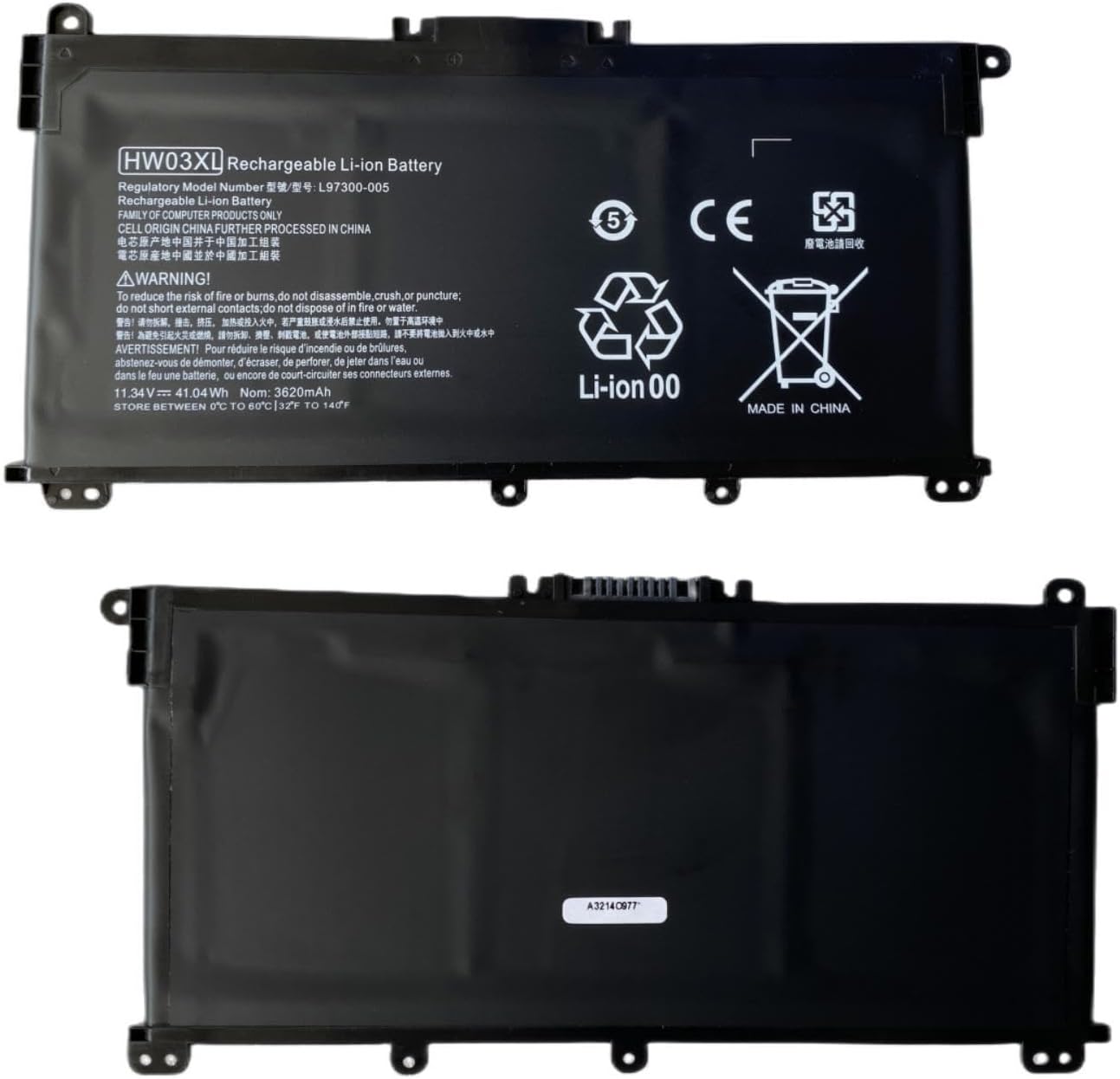 Amazon.com: HW03XL HW03 Laptop Battery for HP Pavilion 15-EG 15-EH 15T ...