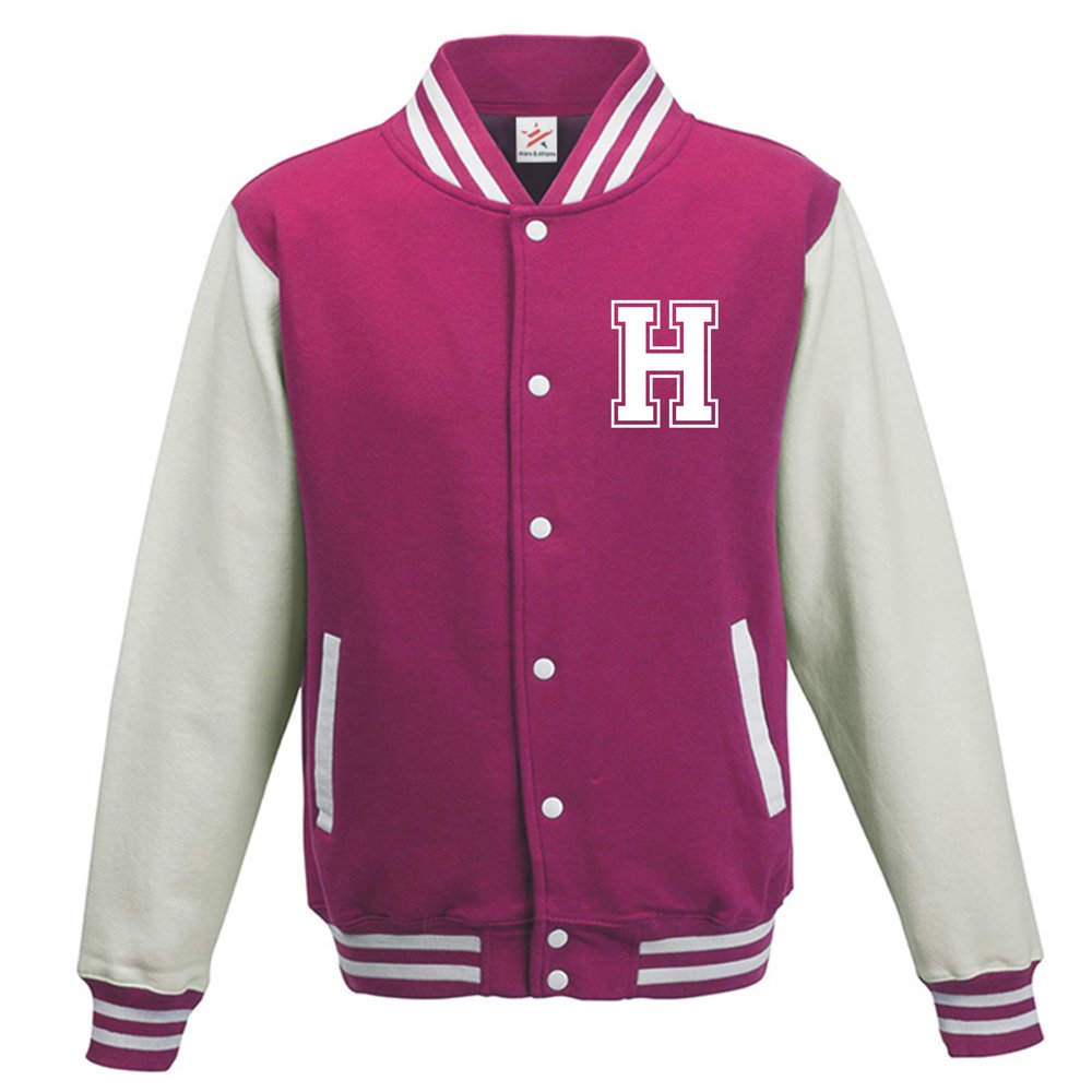 Stars And Stripes Custom Initial Varsity Jacket Personalised Varsity ...