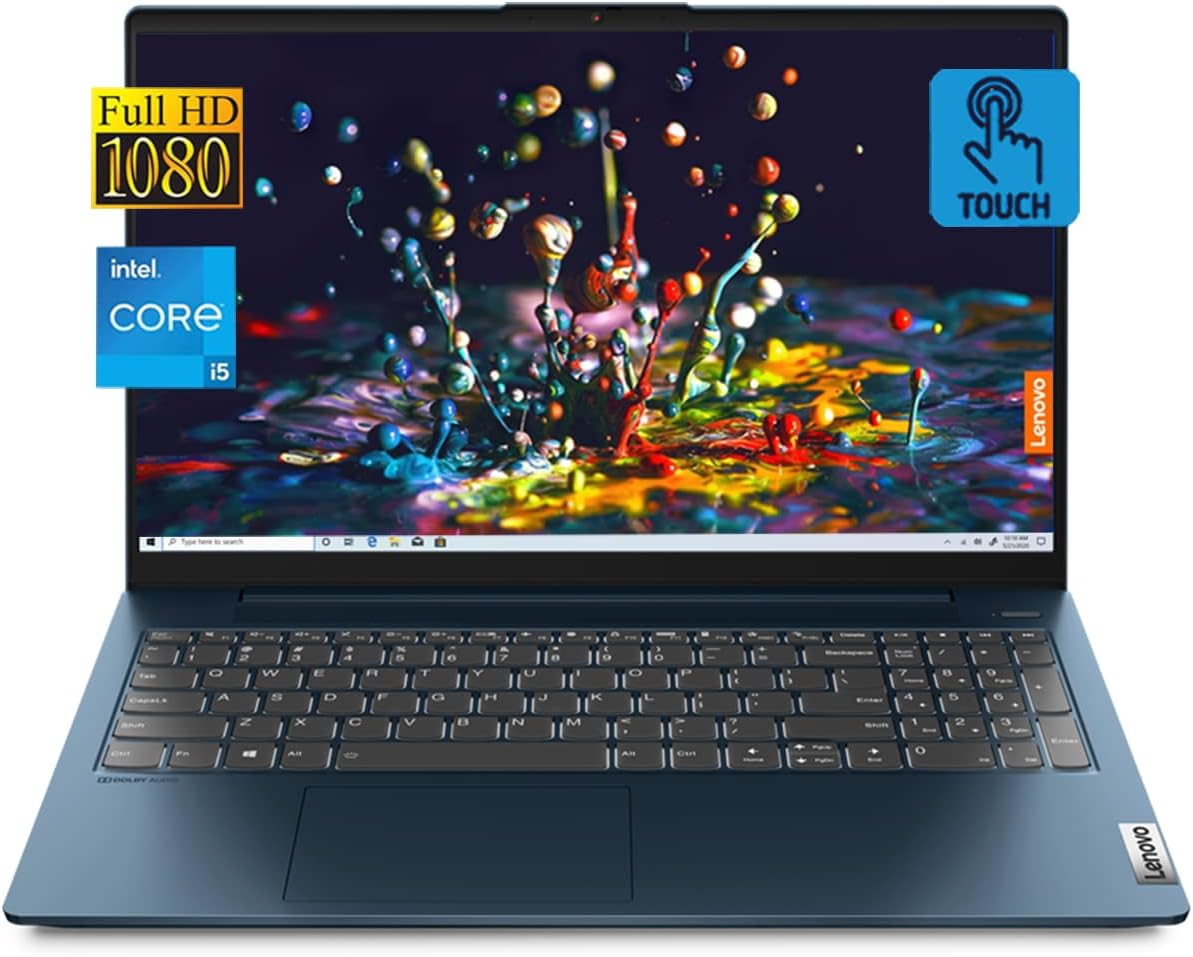 Amazon.com: Lenovo 2022 Newest Ideapad 5 Laptop, 15.6 Inch FHD IPS ...