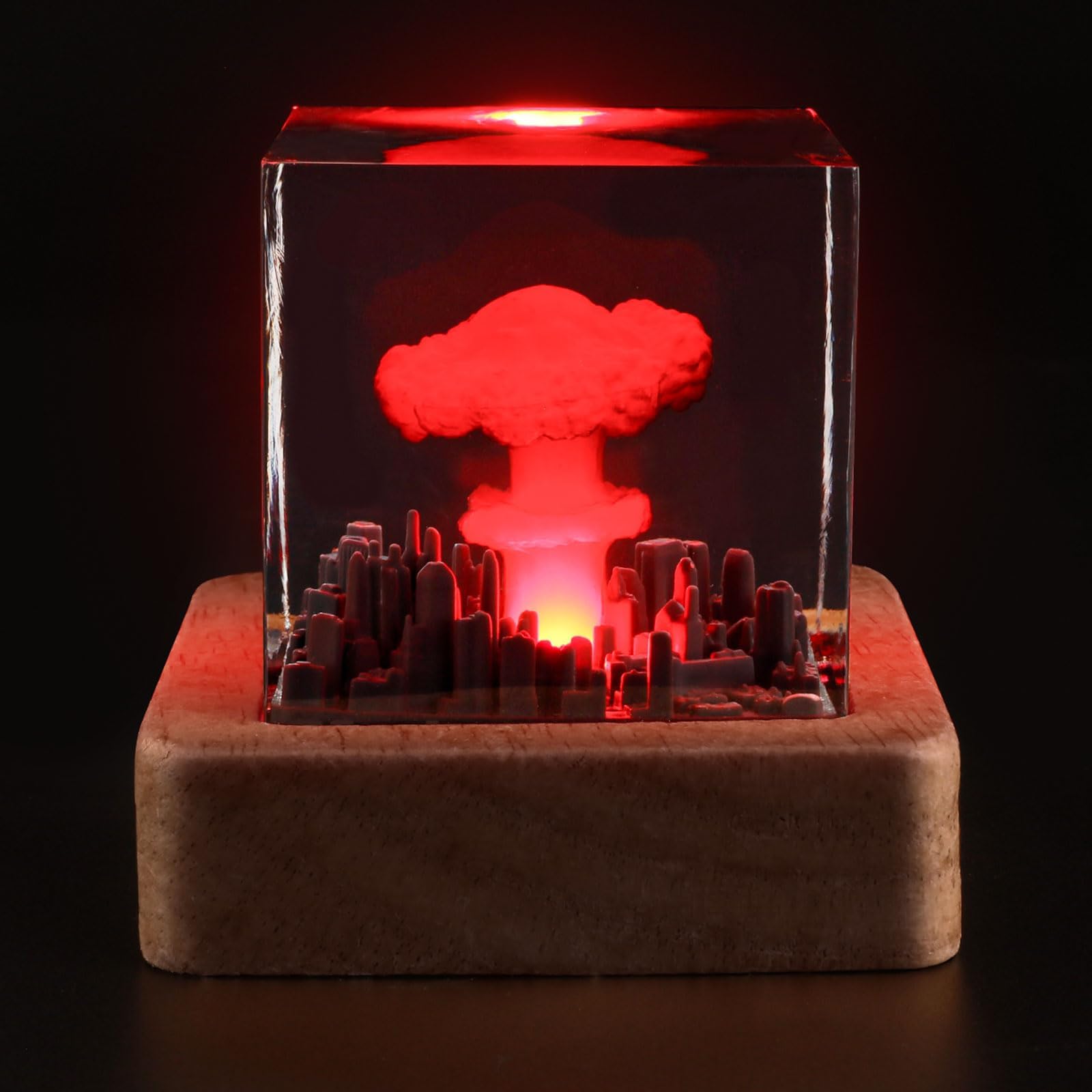 Mushroom Cloud Nuclear Explosion Lamp - Realistic Atomic Nuclear ...