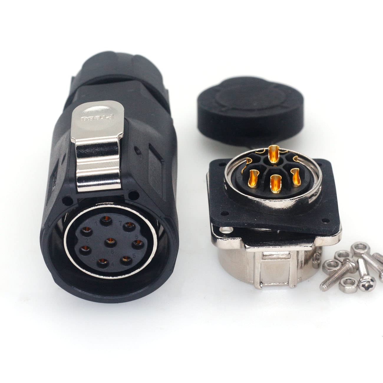 Amazon.com: SZJELEN XHP28 28mm 2Pin-10Pin Panel Mount Connectors Plug ...