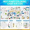 Amazon.com: Under The Sea Large Coloring Poster for Kids 30 x 72 Inch ...