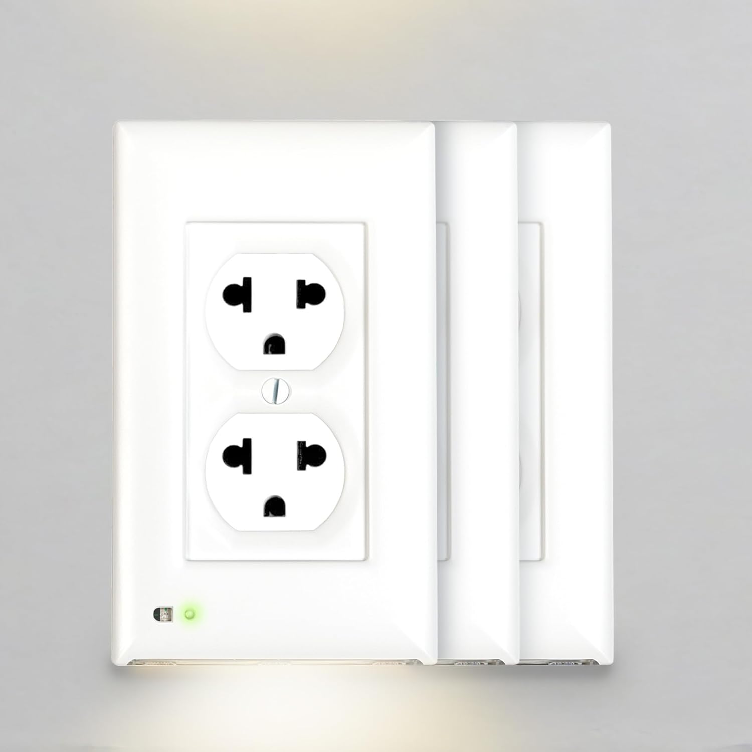 briteOWL - Lighted Outlet Cover Plate, Optional LED Night Light, Wall ...