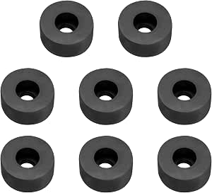 Amazon.com: PATIKIL Rubber Spacer, 8 Pcs Rubber Anti Vibration Foot Pad ...