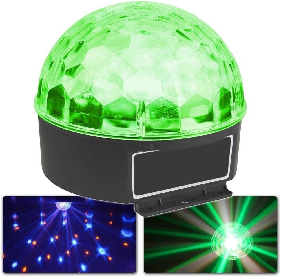 MoonBeam Multi Colour LED Disco Ball Party Light (Single) : Amazon.co ...